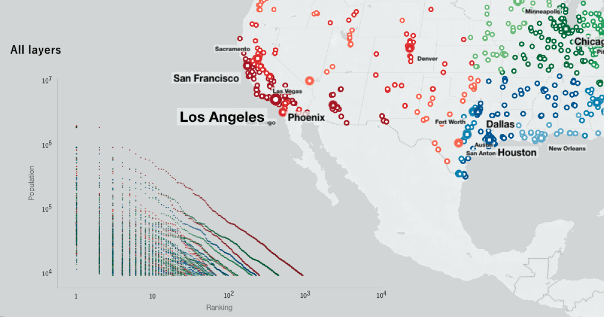 Common Power Laws for City Sizes in Hierarchical 3-Voronoi Partitions ...